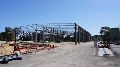 China Welded H Beam Prefabricated Steel Structure Workshop for sale