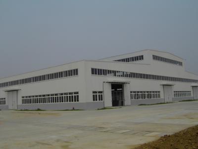 中国 引き戸のコーナーの管Q235bの鉄骨構造の研修会 販売のため