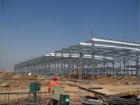 China Prefabricated Steel Frame Structure Construction Commodity Storage Warehouse for sale
