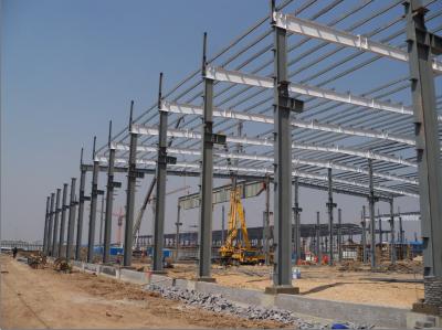 China Stahlkonstruktions-Lager-Metallrahmen ENV 50MM Doppelbogen-3.2m zu verkaufen