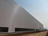 China Cladding Steel Structure Construction Pre Engineered Riged Portal Frame Steel Structure for sale