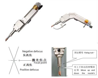 Cina Testa di saldatura a laser a oscillazione industriale con materiale in alluminio in acciaio inossidabile in vendita
