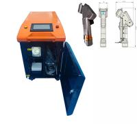 China Light Weight Portable Laser Cleaning Head With Touch Screen Digital Control for sale