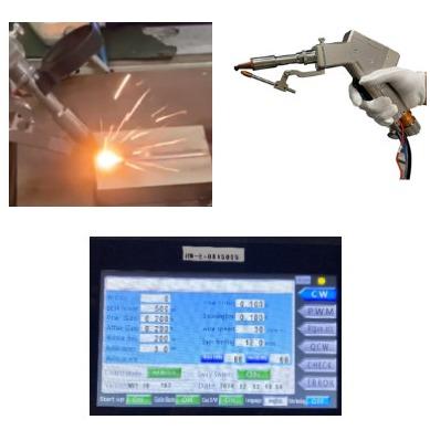 Cina Saldatrice laser portatile intelligente per acciaio al carbonio / acciaio inossidabile e alluminio in vendita