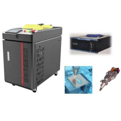 중국 정밀 회전 1000W 청색 레이저 하이브리드 용접 기계 구리 용접 판매용