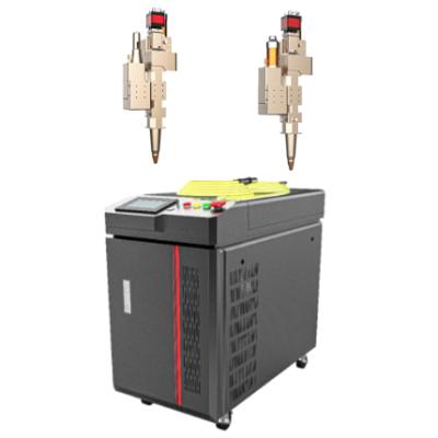 China Dual Wavelength Blue Fiber Composite Laser Welder For Precision Electronic Assembly for sale