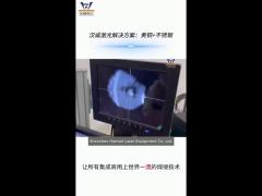 hw hybrid laser head equipped 6200w industrial laser welding machine for precise welding