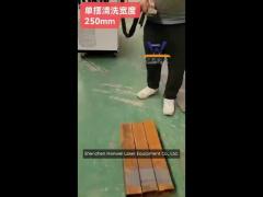 1500w handheld single motor laser cleaning machine with cw laser output mode