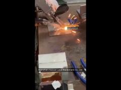 2000w handheld single motor laser welding machine with capability of welding 4mm carbon steel