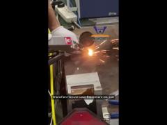 lightweight handheld single motor laser welding machine for welding carbon steel