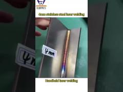 Dubbele draadvoeding Handheld Single Motor Laser Lasersweismachine Lassen 4mm roestvrij staal