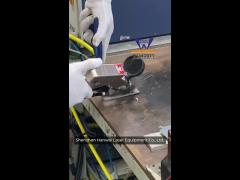lightweight handheld single wobble laser welding machine for 4mm aluminum welding