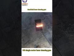 Pistolet laser à main de 2000w pour éliminer les taches de peinture certifié CE
