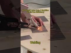 Cabeza láser portátil Equipo de soldadura láser 3 en 1 Apoya la soldadura / limpieza y corte