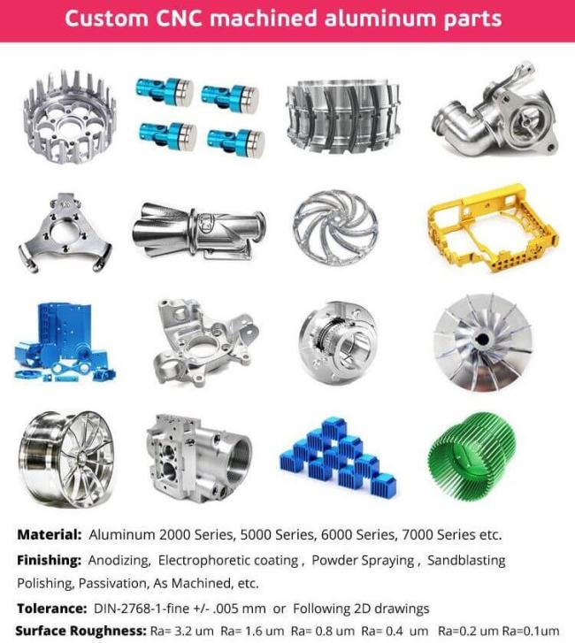 Factory Custom Intelligent Sweeper Robot Accessories Die Casting Aluminum Parts Spare Part Machine Part