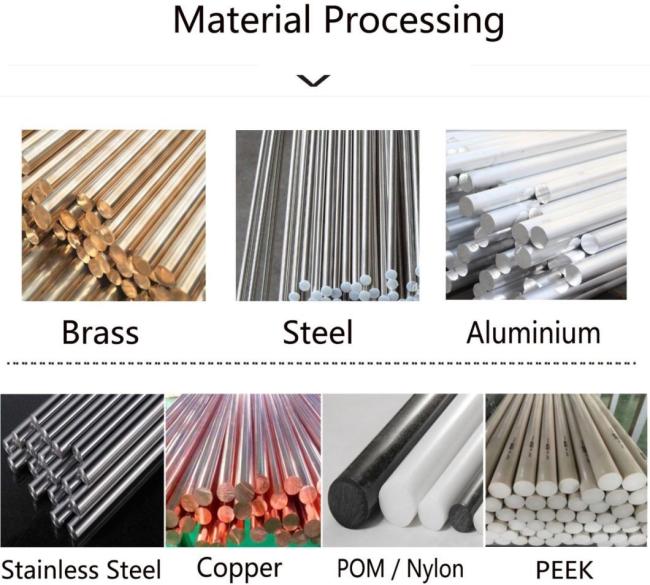 Brass CNC Micro Turning Machining Parts Services Machine Part