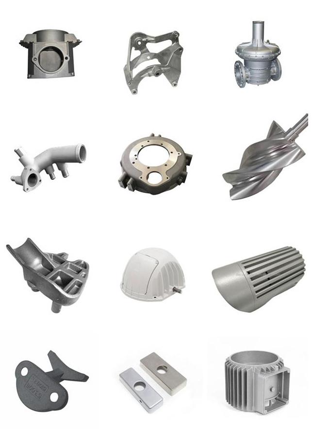Custom Die Casting Service Aluminum Alloy /Zinc Pressure ADC12 Die Casting Spare Part