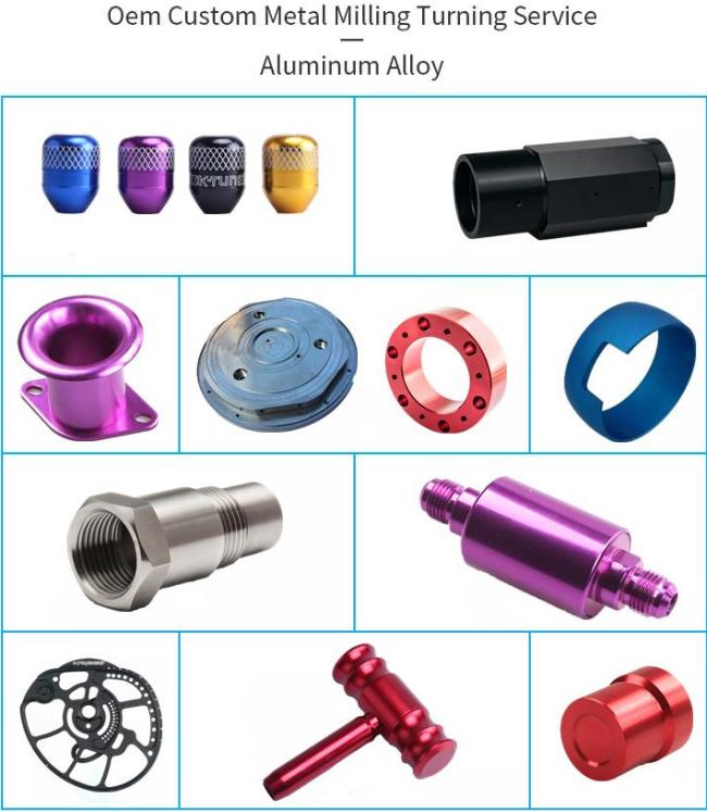 Customize Brass CNC Milling Lathing Machining Parts Aluminum Metal Mechanical Spare Part