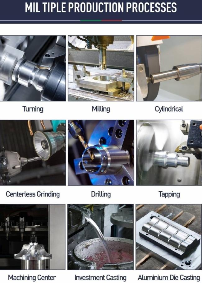 Customize Brass CNC Milling Lathing Machining Parts Aluminum Metal Mechanical Spare Part