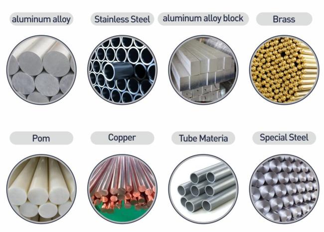 OEM Wholesale 5 Axis Precision Automatic Lathe Metal Aluminum Brass Stainless Steel Turning CNC Machining Parts Metal Part