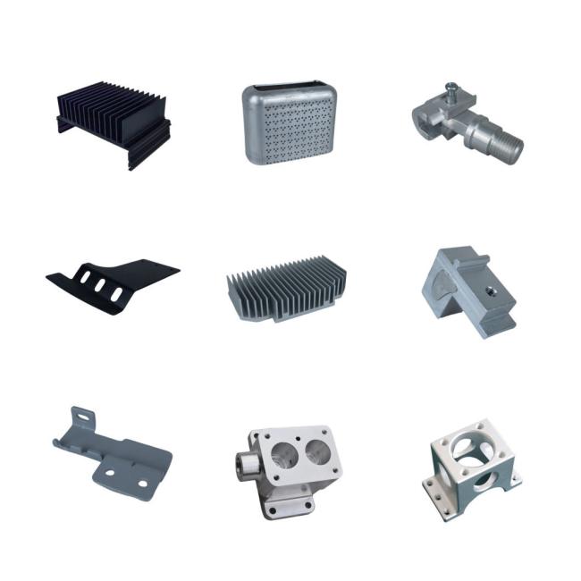 Customized OEM Powder Coating Custom Design Casting Aluminum Parts Spare Part