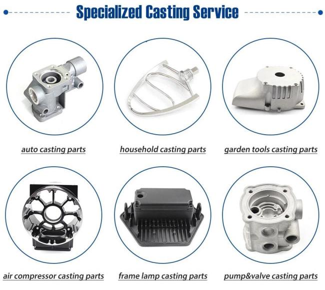 Full Customization Die Cast Aluminum Alloy Mold Aluminum Die Casting Spare Part