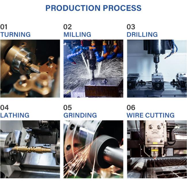 High Precision CNC Small Machining/Turning/Milling/Drilling Metal Parts Processing Spare Parts Aluminum Parts Machine Part