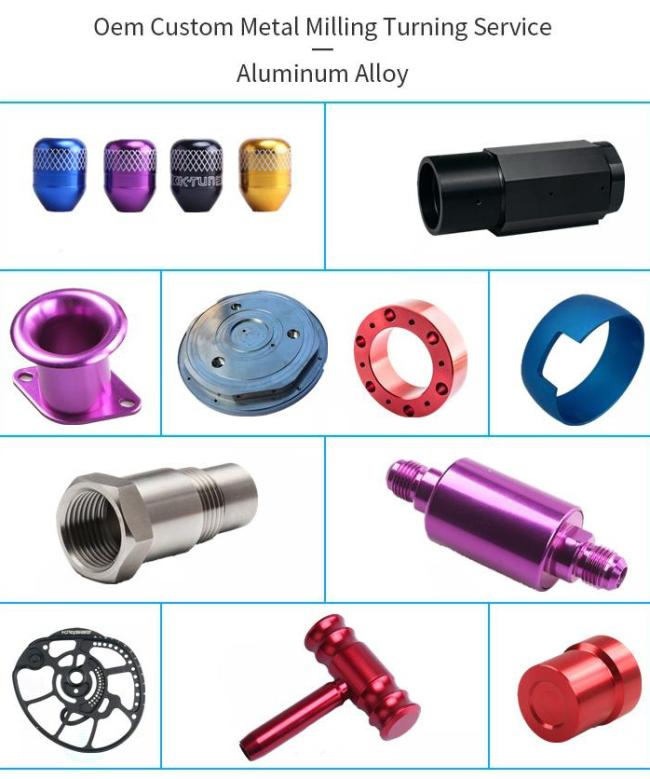 High Precision CNC Small Machining/Turning/Milling/Drilling Metal Parts Processing Spare Parts Aluminum Parts Machine Part