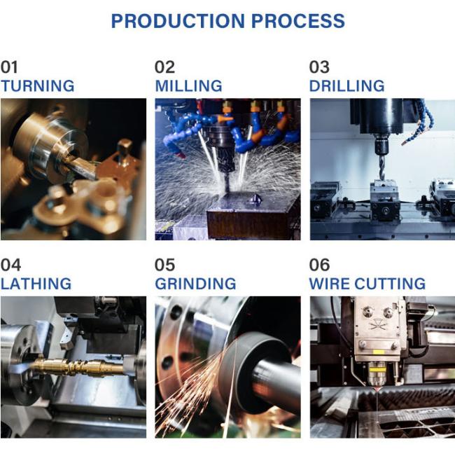 OEM/ODM Custom CNC Turning Milling 7075 Aluminum Precision Parts Machining Machine Part with High Precision