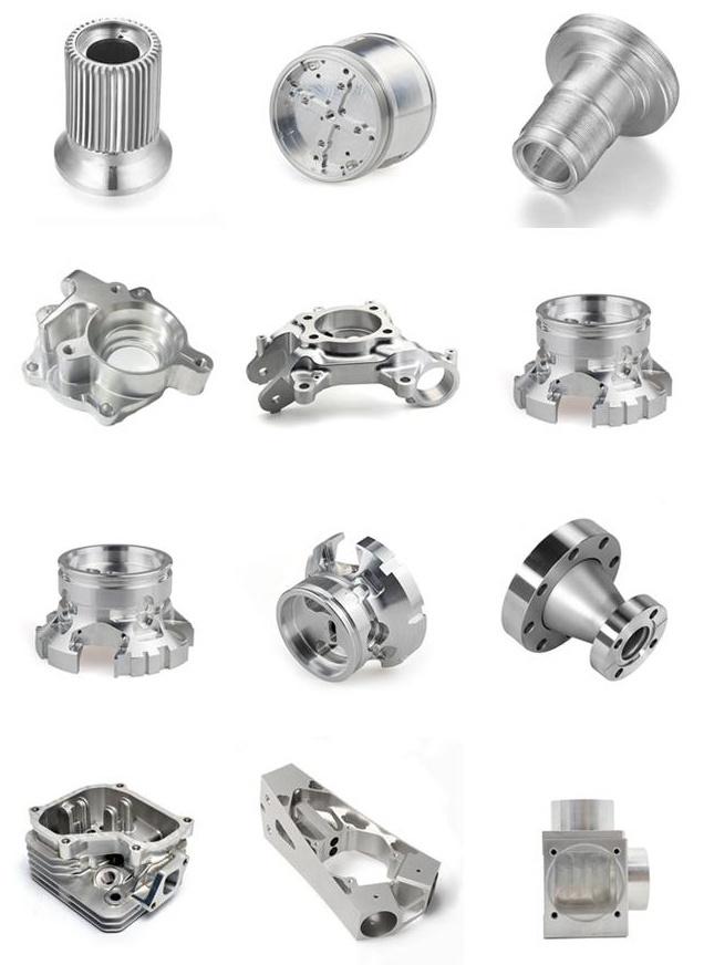 New Design CNC Machining Aluminum 6061 7075 Spare Part with Black Anodized