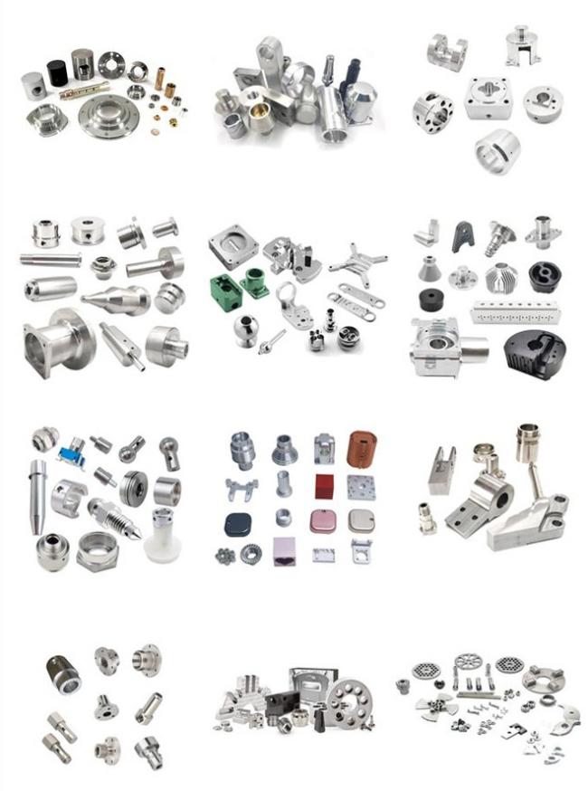 New Design CNC Machining Aluminum 6061 7075 Spare Part with Black Anodized