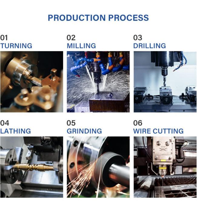 High Quality Fabrication Service High Precision Anodized Aluminum Parts CNC Machining Parts Spare Part