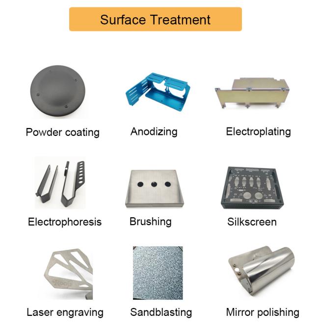 High Quality Fabrication Service High Precision Anodized Aluminum Parts CNC Machining Parts Spare Part