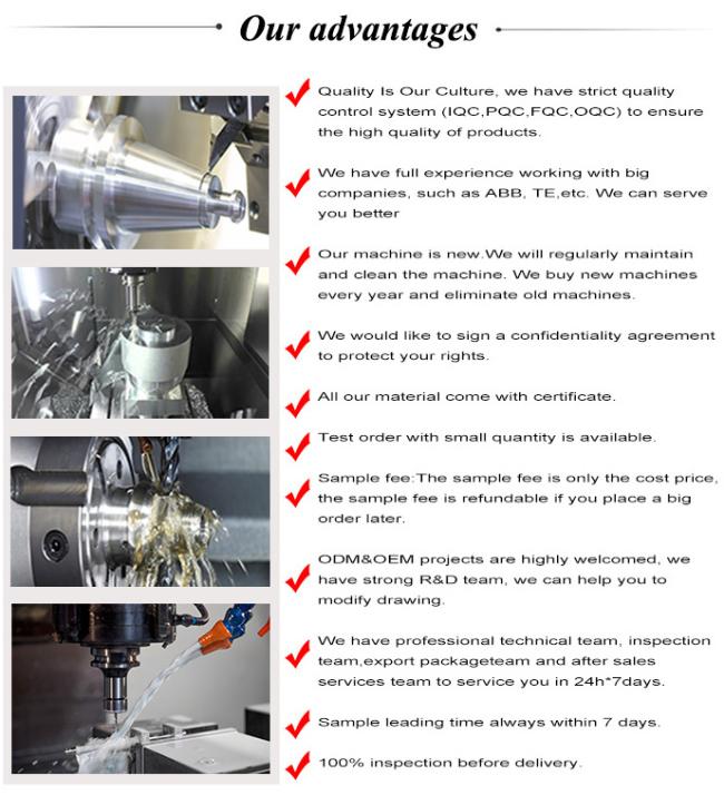 OEM Manufacturing Precision Milling Process Aluminum 6061 CNC Anode Auto Parts Spare Part