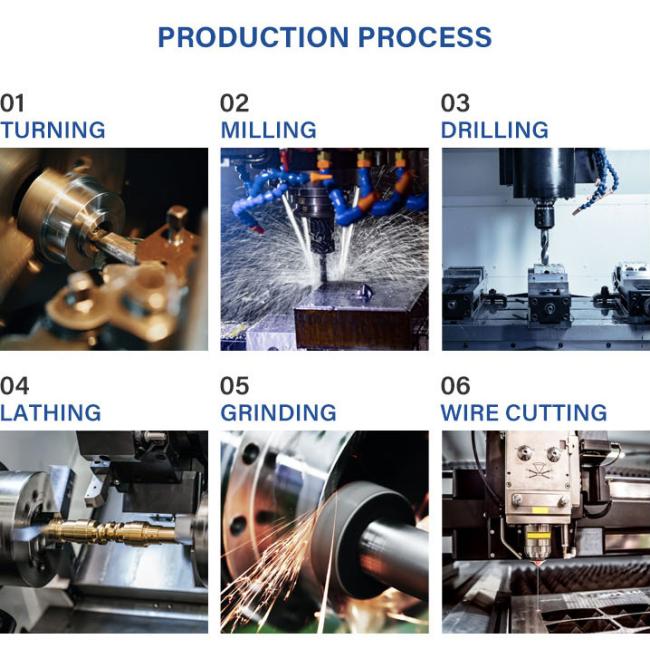OEM CNC Milling Machine Parts Suppliers Customized Made High Precision Aluminum CNC Milling Parts Spare Part