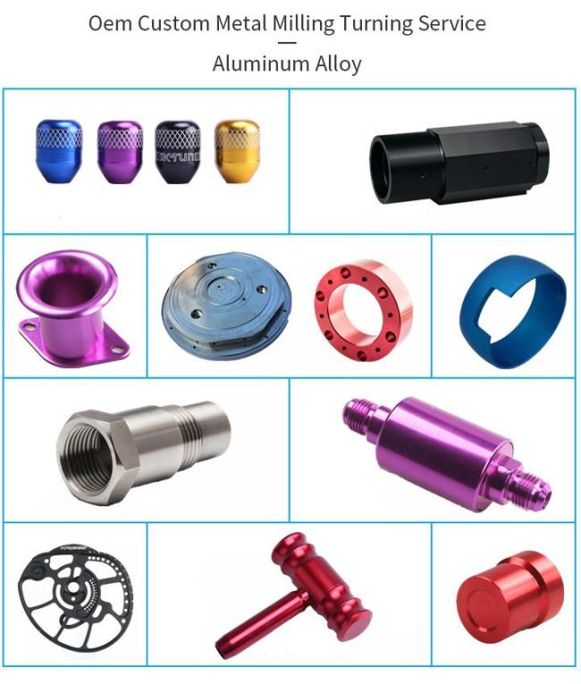 OEM CNC Milling Machine Parts Suppliers Customized Made High Precision Aluminum CNC Milling Parts Spare Part