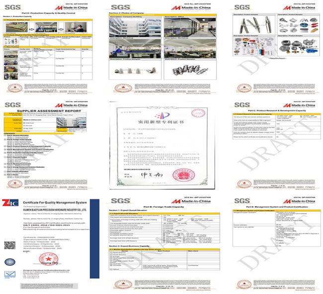 Customized Stainless Steel Machining Spare Parts for Automotive