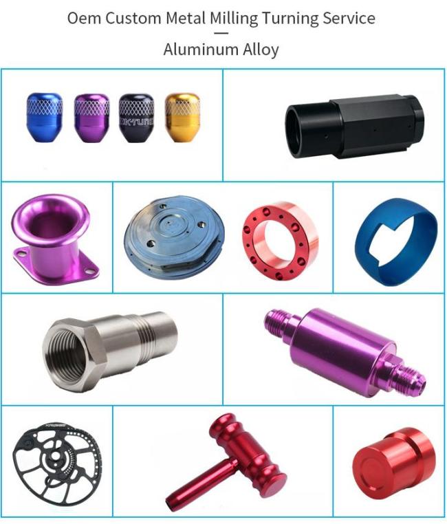 Customized Machining Stainless Steel Parts CNC Machining Part Custom Anodized Aluminum Part Spare Part