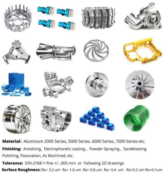 Factory Price OEM Customed Aluminum Machine Part
