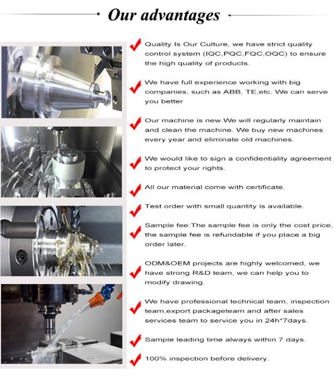 Customized High Precision China Car Spare Parts Stainless Steel Aluminum 7075 Milling Turning Service CNC Machining Parts
