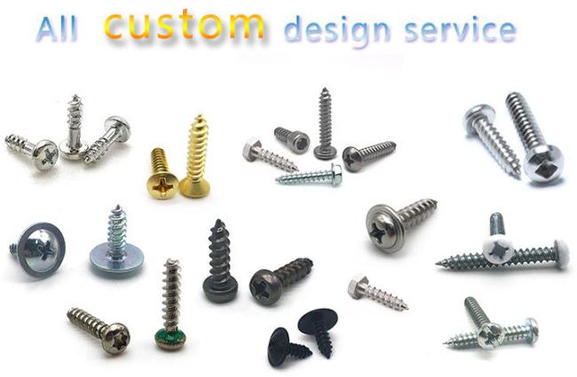 CNC Shape Bolts Zinc Plated/Stainless Steel Special Fasteners Spare Part for Auto/Bicycles