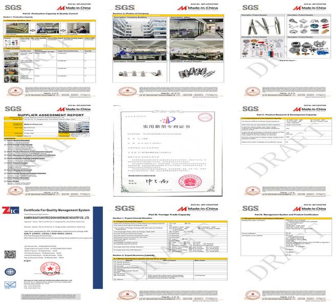 OEM Size Customized Special Head Stainless Steel Custom Shoulder Screw Special Fasteners Machine Part