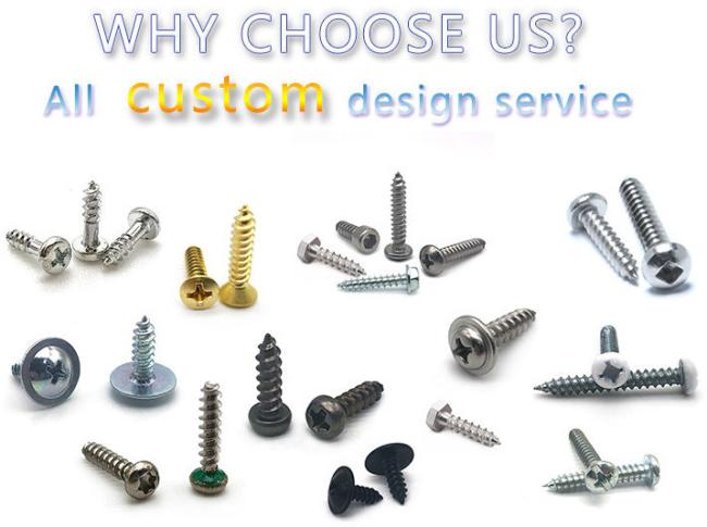 OEM Size Customized Special Head Stainless Steel Custom Shoulder Screw Special Fasteners Machine Part