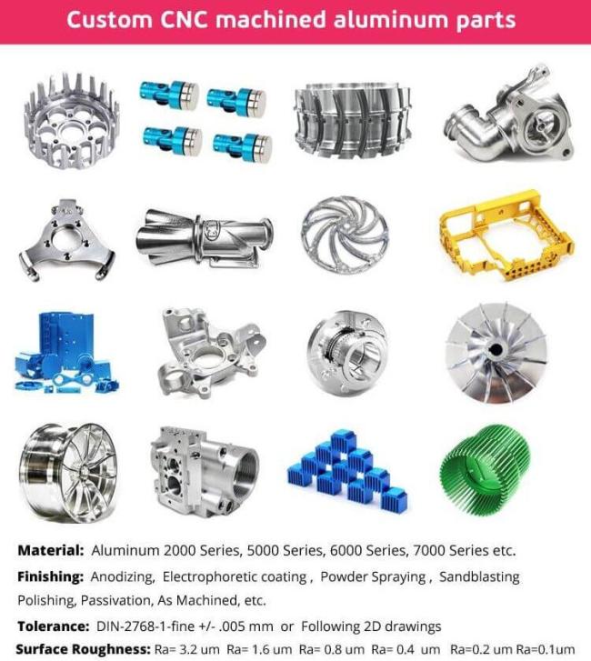 Precision Custom OEM Service 6061 T6 Parts Anodizing Lathe Machining CNC Turning Parts Aluminium Fabrication Turned Parts Manufacturer Machine Part
