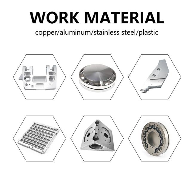 High Custom-Made Demand Machining Turning Aluminum Part Metal Precision 5 Axis CNC Milling Service Steel CNC Precision 5 Axis Machining Part