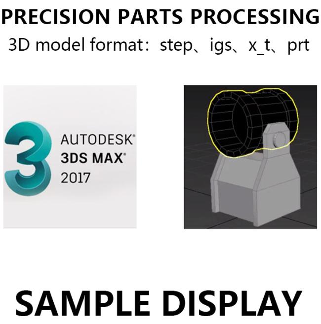 High Custom-Made Demand Machining Turning Aluminum Part Metal Precision 5 Axis CNC Milling Service Steel CNC Precision 5 Axis Machining Part