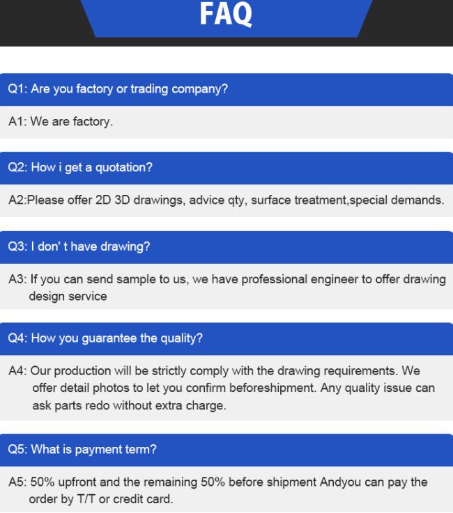 Aluminum Stainless Steel Brass Plastic Fabrication High Precision CNC Machining Spare Part