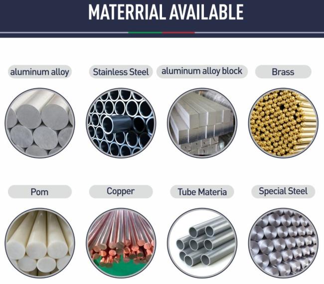 CNC Turning Stainless Steel Milling Machining Aluminum Alloy Custom Machined Metal Spare Part