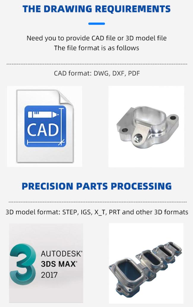 Custom Precision Aluminum Anodized Parts CNC Turning Parts Spare Part