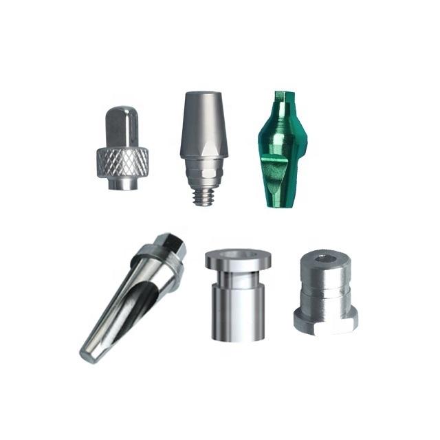 Dental Implant Accessories Parts Dental Implant Universal Kit Set Abutment Analog Screw Machine Part